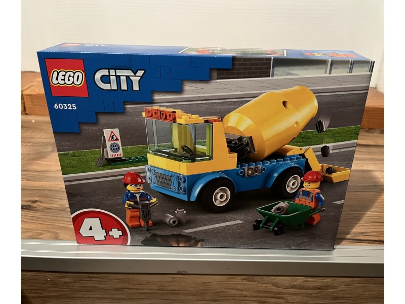 NOV Lego City 60325 Kamion sa mešalicom Cement Mixer