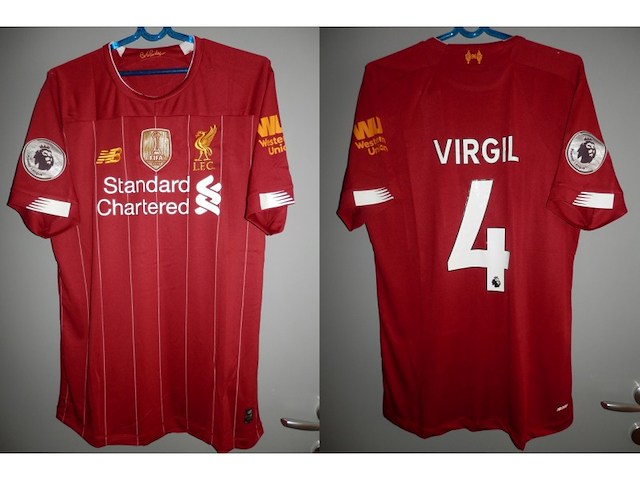 Liverpool dres 2019-20 Virgil Van Dijk 4