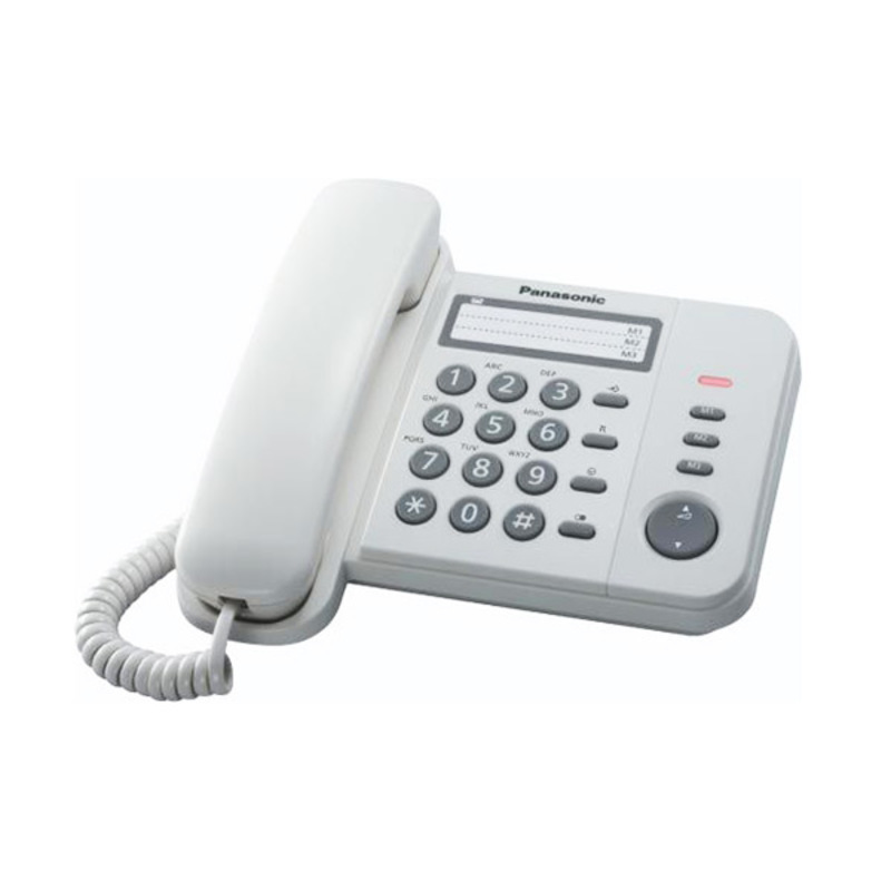 Telefon Panasonic KX-TS520 beli