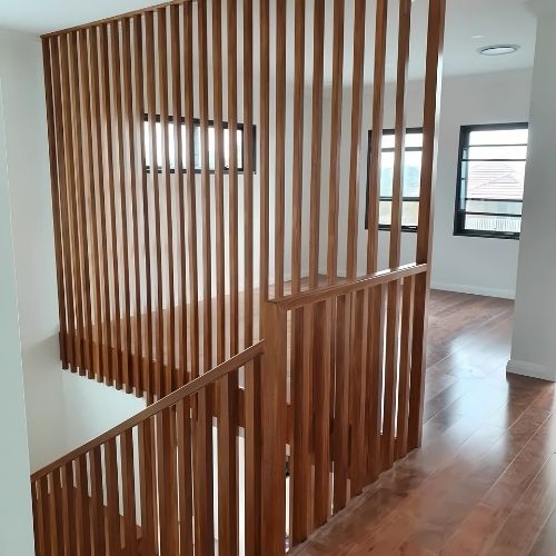 Pregradni zid od letvica – Elegance Oak