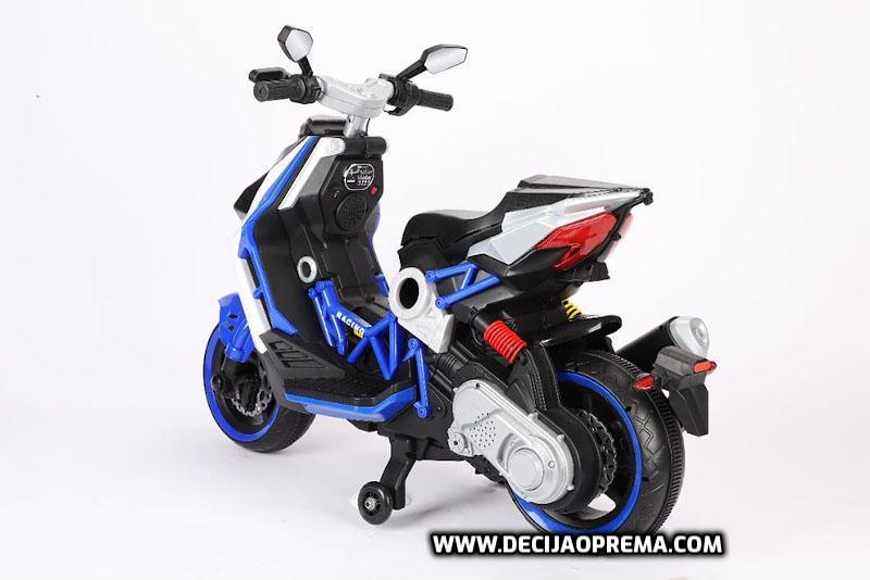 Vespa Sport Style motor na akumulator za decu Plavi