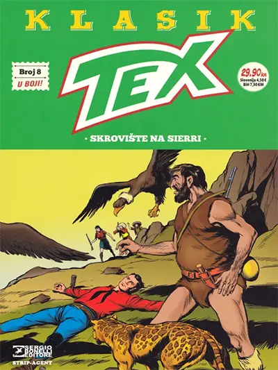 Tex klasik 8: Skrovište na Sierri