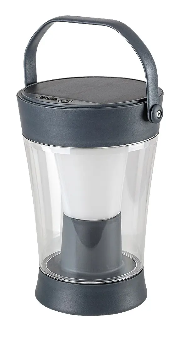 RABALUX Angers Spoljna stona lampa, Solarna, LED, IP54, 3W, 300lm, Siva