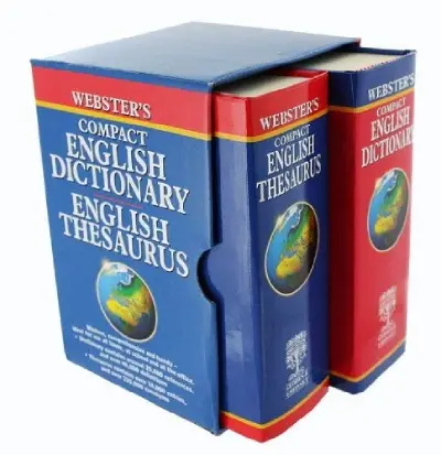 Webster's English Dictionary and English Thesaurus