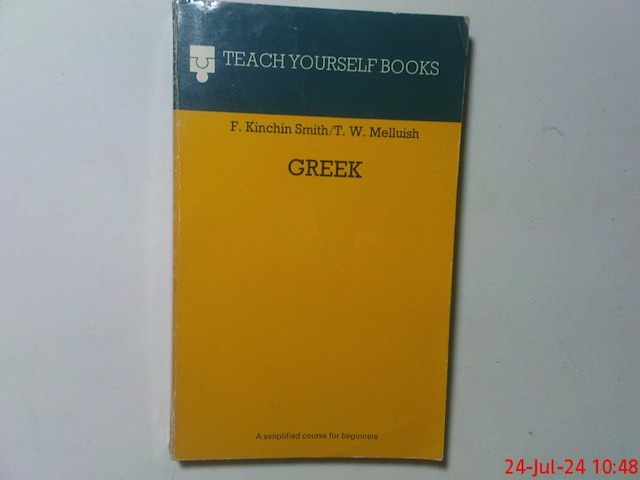 F. KINCHIN SMITH / T. W. MELLUISH  -  GREEK