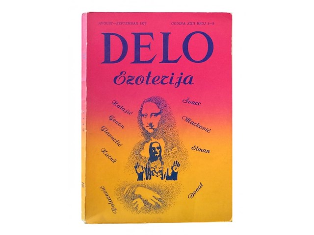 Delo - Ezoterija (avgust-septembar 1976)