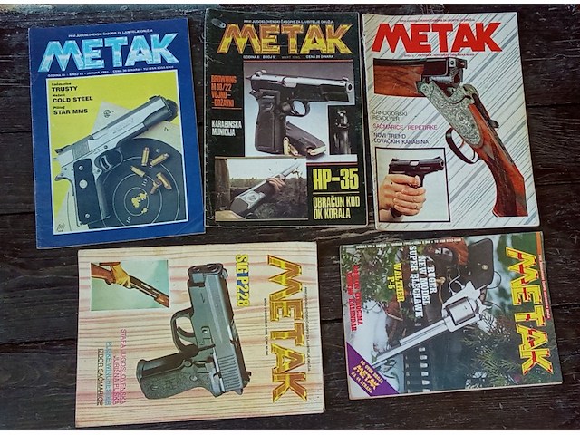 CASOPISI METAK 1990  -  1991