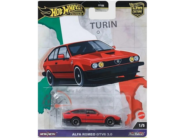 hot wheels alfa romeo GTV6 3.0