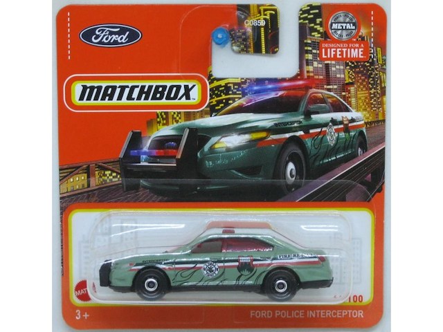 matchbox ford interceptor