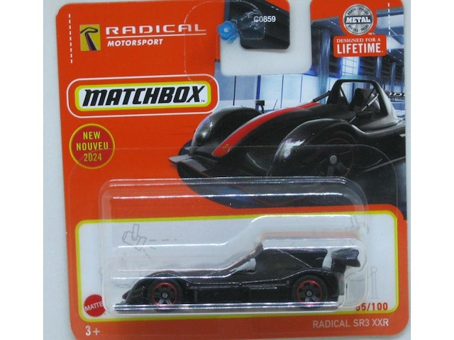 matchbox radical SR3 XXR