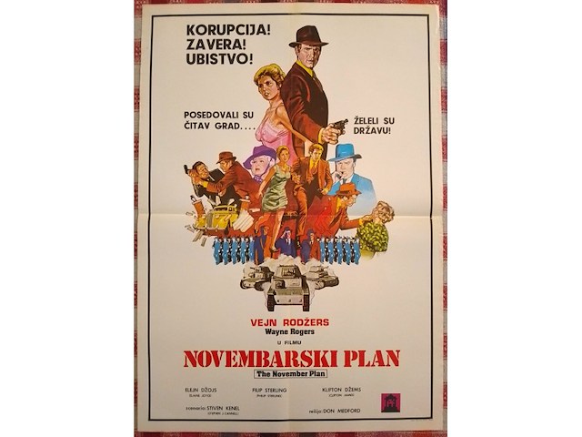 plakat NOVEMBARSKI PLAN