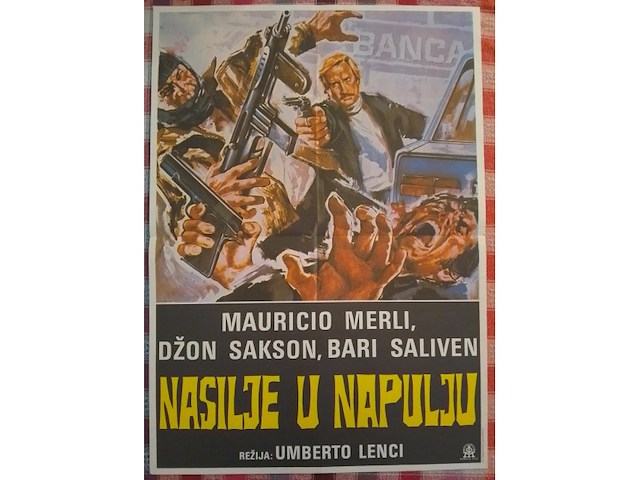 plakat NASILJE U NAPULJU (Umberto Lenzi)