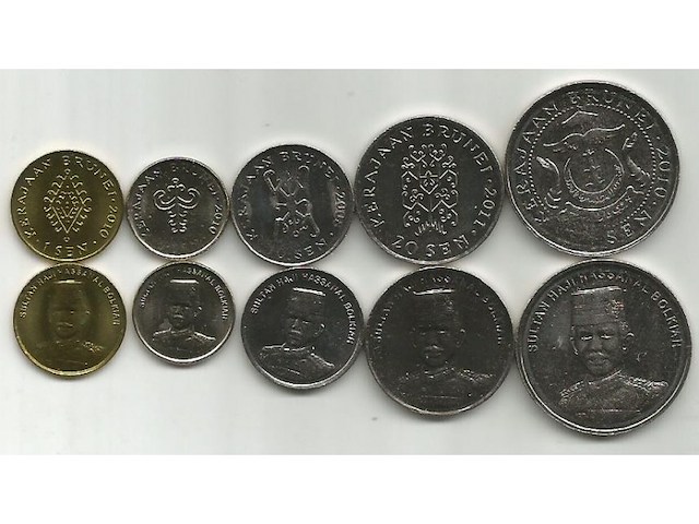 Brunei 2008/11. set kovanica UNC