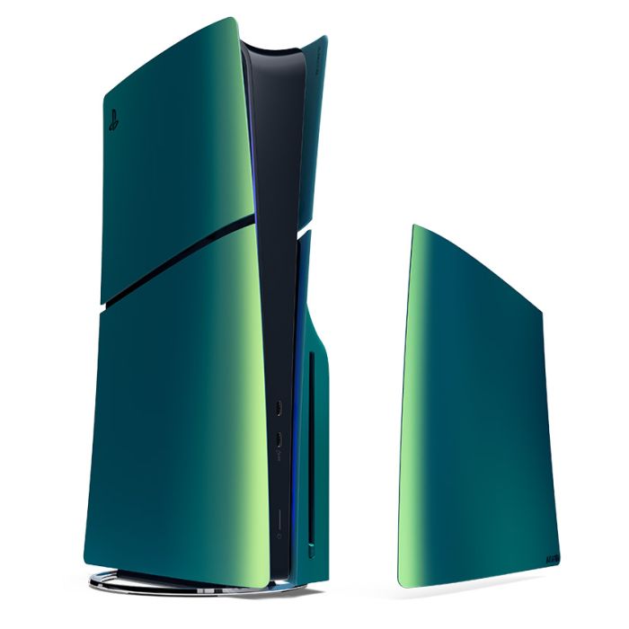 Maska za Playstation 5 Slim konzolu Chroma Teal - PS5 Cover