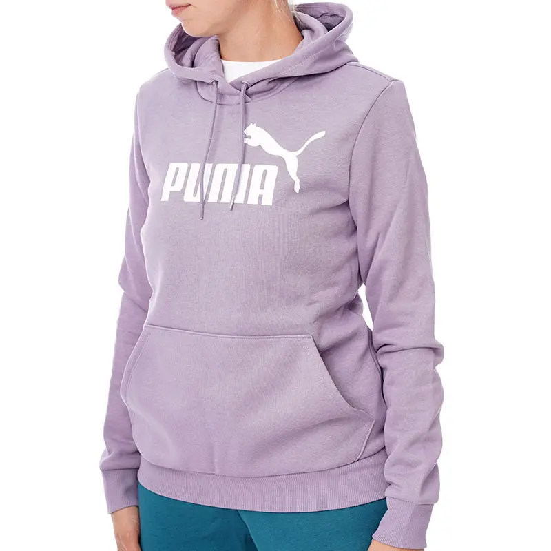 PUMA Ženski duks ESS Logo, Ljubičasti