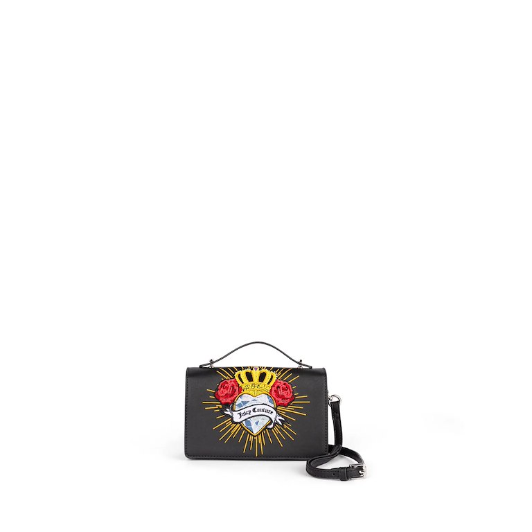 Juicy Couture Ženska torbica London S. Heart, Crna