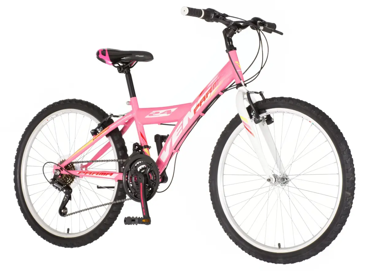 Venssini Bicikl za devojčice Parma 24"/13", Roze