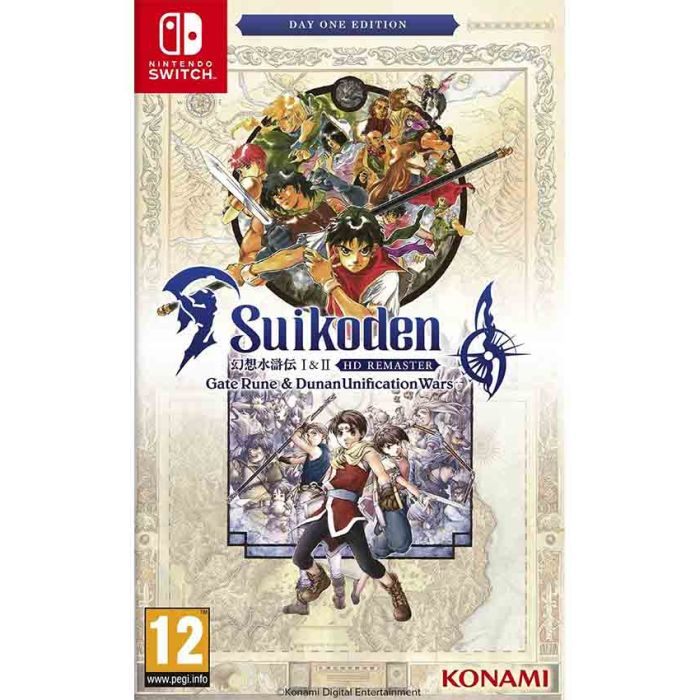 SWITCH Suikoden I&II HD Remaster: Gate Rune & Dunan Unification Wars Day 1 Editi