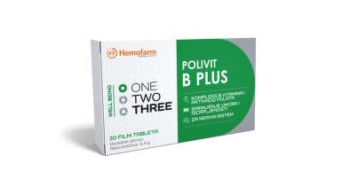 One Two Three Polivit B Plus, 30 kapsula