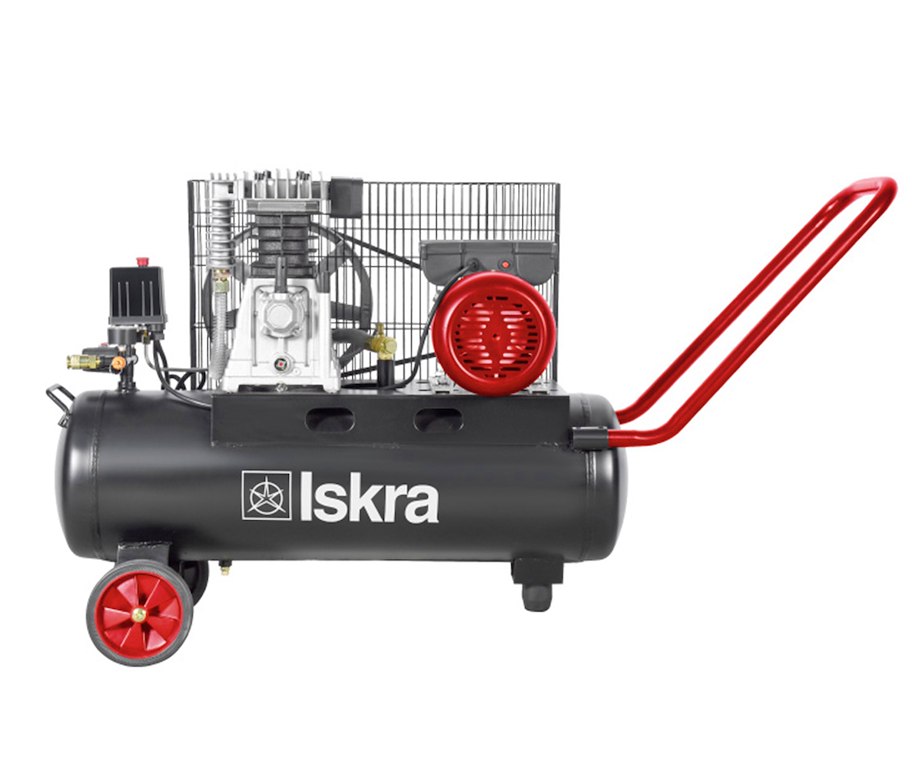 Klipni kompresor 2200W 50l 8 bara, ISKRA MB2065/50L