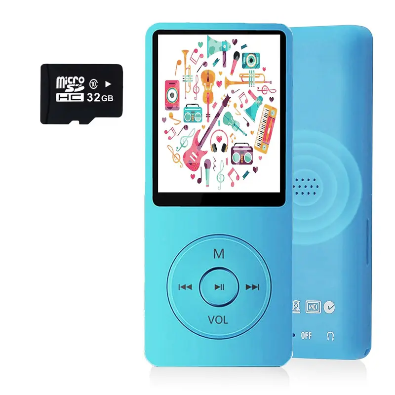 MP3 Player Bluetooth 32GB, Plavi