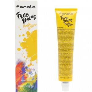 FANOLA FREE PAINT Direktna boja za kosu FLASH YELLOW 60ml