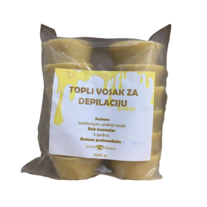 IZOHIT topli vosak za depilaciju PUTER 1kg