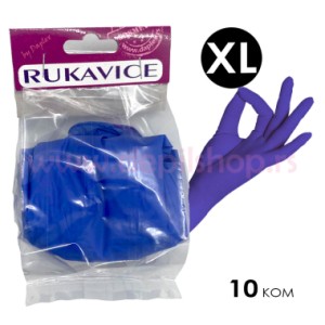 Rukavice nitril XL 10kom