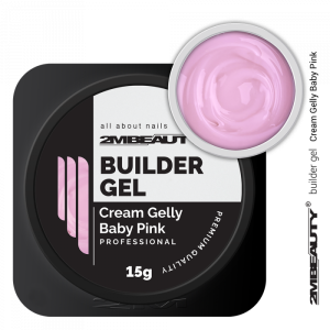 2M BEAUTY CREAM GELLY BABY PINK BUILDER GEL 15g