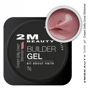 2M BEAUTY CREAM GELLY COVER SHIMMER BUILDER GEL 30g