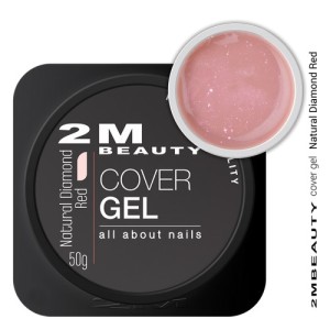 2M BEAUTY NATURAL DIAMOND RED GEL 30gr