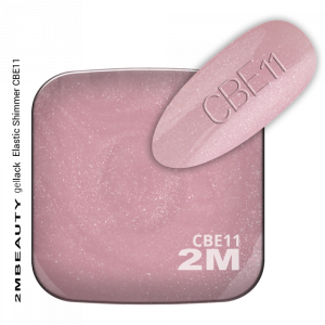 2M BEAUTY w GEL LAK - COLORED BASE ELASTIC SHIMMER CBE11 13ml