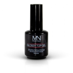 MYSTIC NAILS Glossy top gel - 10 ml