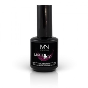 MYSTIC NAILS Matte & Go Top Gel - 10ml