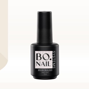 BO NAILS Brush Builder za nokte "Milky Pink" - 15 ml