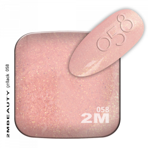 2M BEAUTY GEL LAK - GLITTER 058 5ml