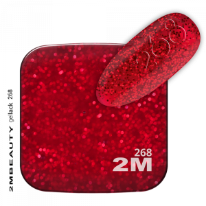 2M BEAUTY GEL LAK - GLITTER 268 5ml