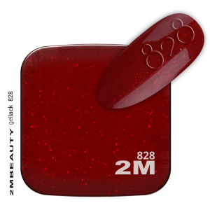 2M BEAUTY GEL LAK - GLITTER 828 5ml