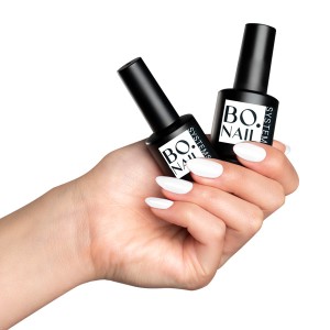 BO NAILS Gel lak za nokte 005 "White" Beli - 7 ml