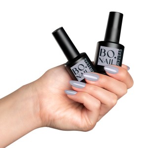 BO NAILS Gel lak za nokte 026 "Stone Grey" Sivi - 7 ml