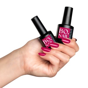 BO NAILS Gel lak za nokte 017 "Ferrari" Crveni - 7 ml