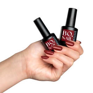 BO NAILS Gel lak za nokte 024 "Bloody Mary" Bordo - 7 ml