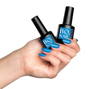 BO NAILS Gel lak za nokte 050 "Azure" Plavi - 7 ml