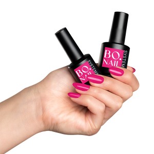 BO NAILS Gel lak za nokte 053 "Raspberry" Pink - 7 ml