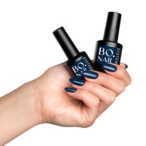 BO NAILS Gel lak za nokte 063 "Navy Blue" Plavi - 7 ml