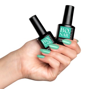 BO NAILS Gel lak za nokte 099 "Minty Fresh" Tirkizni - 7 ml