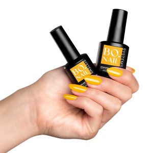 BO NAILS Gel lak za nokte 105 "Let It Shine" Žuti - 7 ml