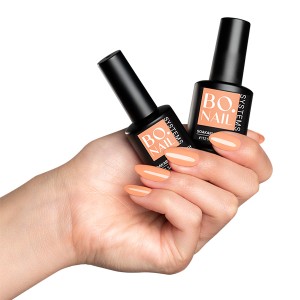 BO NAILS Gel lak za nokte 112 "Savvy Salmon" Narandžasti - 7 ml