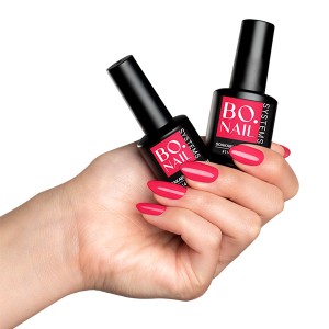 BO NAILS Gel lak za nokte 114 "Think Pink" Pink - 7 ml