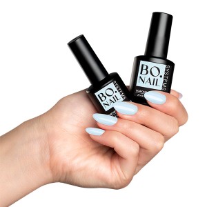 BO NAILS Gel lak za nokte 144 "Chrystalline" Plavi - 7 ml